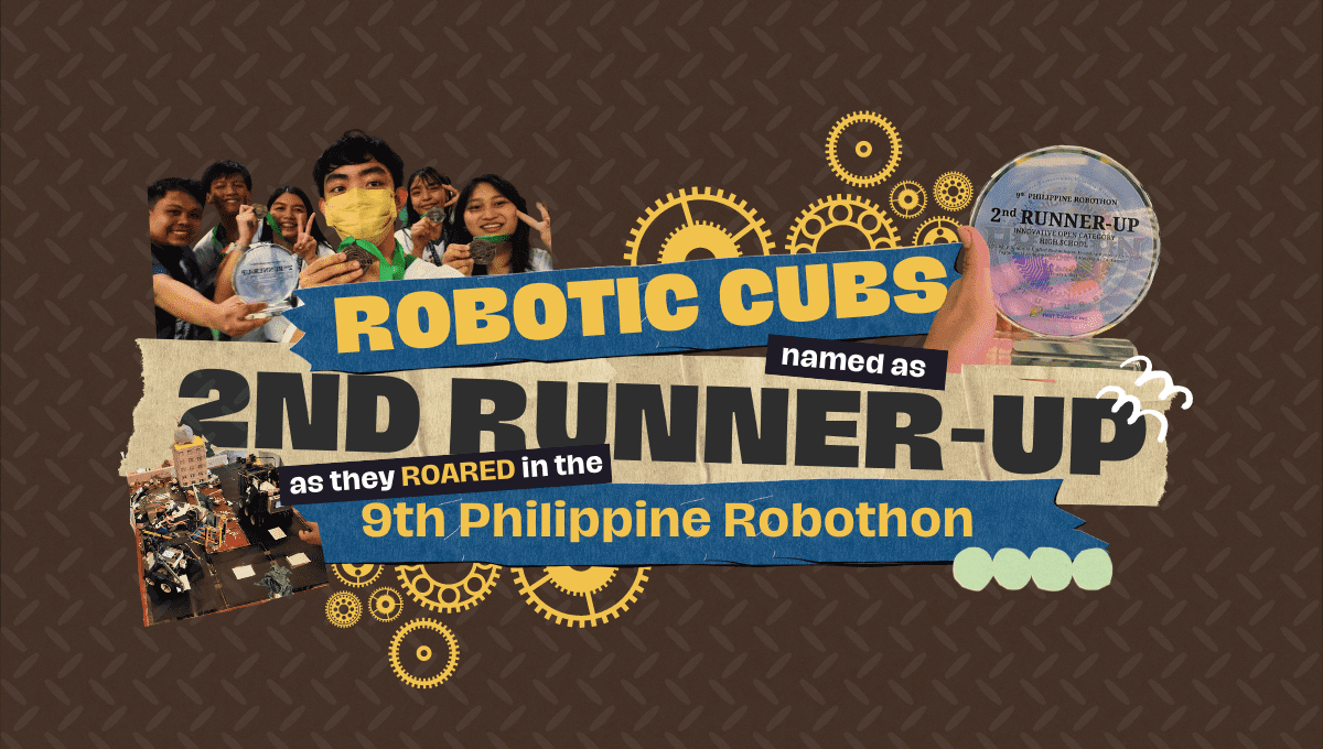 Robotic Cubs named as 2nd runner-up as they ROARED in the 9th ...